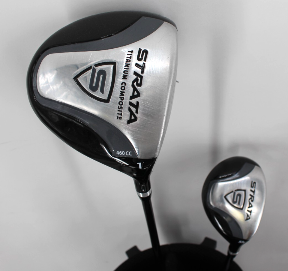 Strata Titanium Composite Complete Golf Club Set Right Handed Steel ...