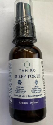 TAHIRO Sleep Forte Spray Sleep Naturally Fast-Acting NON GMO - 1oz | eBay