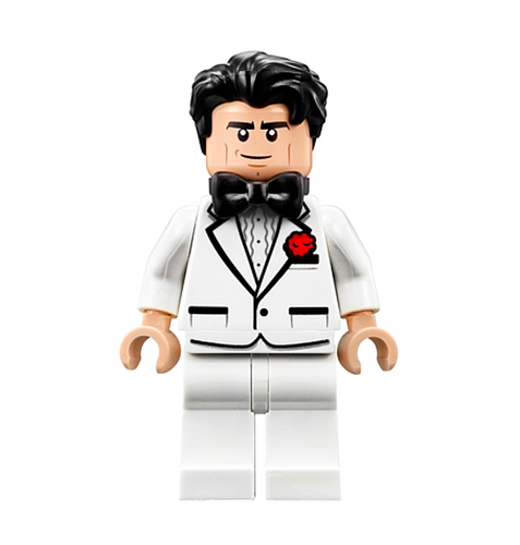 Lego Bruce Wayne 70909 White Tuxedo Batman Movie Super Heroes ...