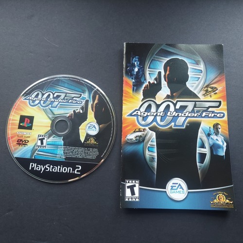 James Bond 007 Agent Under Fire (PlayStation 2 PS2)DISC and manual ONLY ...