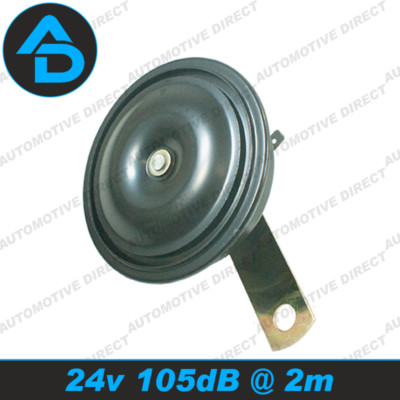 24V Universal Low Tone Disc Horn with twin terminal for Car,Van,Truck ...