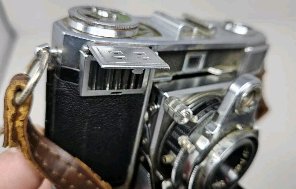 Zeiss Ikon Contessa 35 35/45mm Camera W/ Case & Strap Made In Germany ...