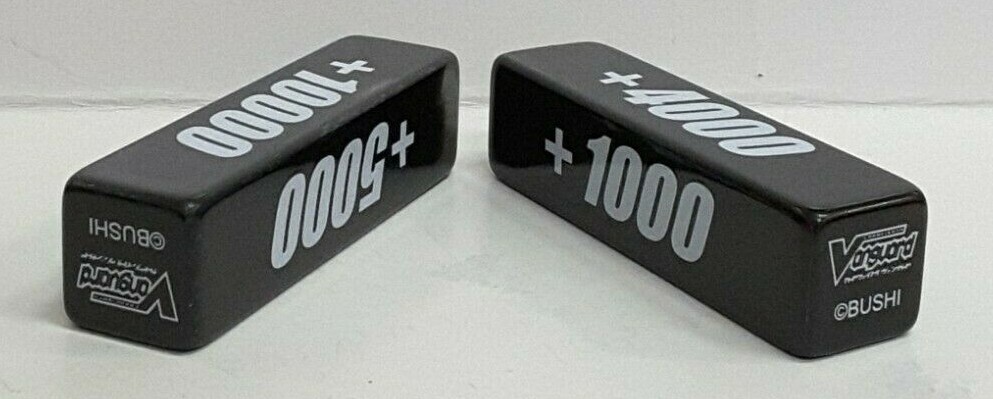 Bushiroad Cardfight Vanguard Over Dress Power Counter - 1 Set (Black ...