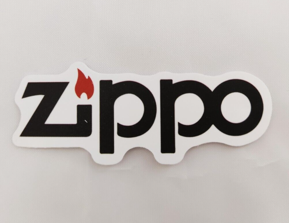 Zippo Lighter Waterproof Logo Decal Sticker 2.75"x1" | eBay