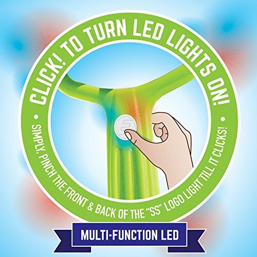 Original LED Ski Skooter: Fold-up Snowboard Kick-Scooter for Use on ...