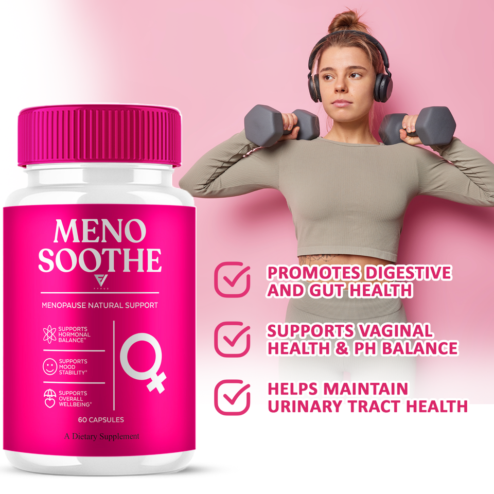 Meno Soothe Advanced Formula Supplement MenoSoothe Pills (60 Capsules ...