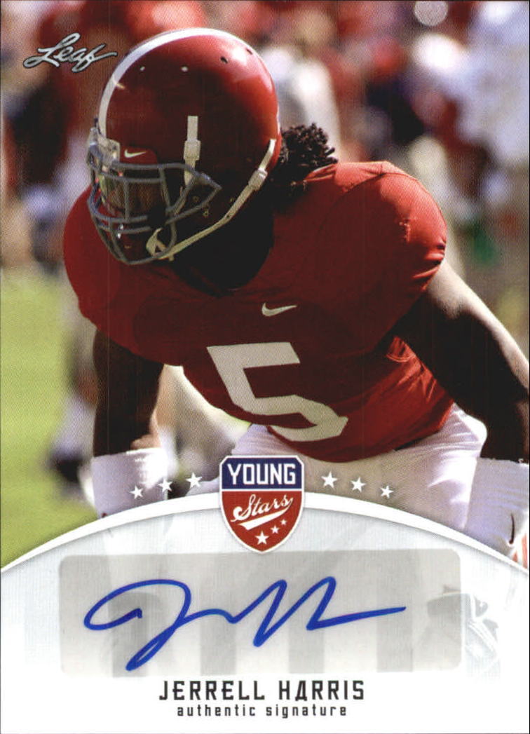 2012 Leaf Young Stars Draft Autograph #JH1 Jerrell Harris Auto RAIDERS COWBOYS | eBay