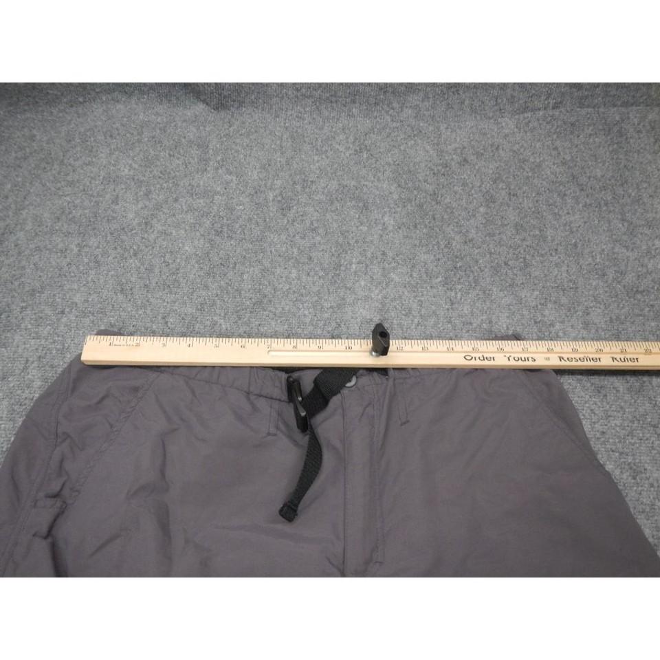 Woolrich Shorts Men's Large Slate Gray Nylon Outdoor Hiking with Zip ...