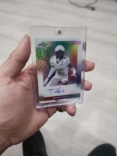 2024 Leaf Vivid Travis Hunter AUTO /6 HEISMAN CANDIDATE | eBay