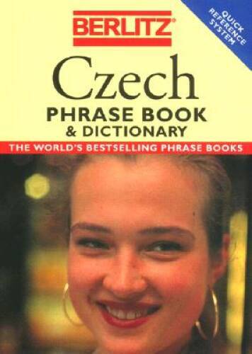 Berlitz Czech Phrase Book and Dictionary (Berlitz Phrase Book) - VERY ...