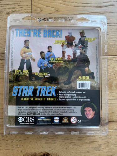 Diamond Select Toys Star Trek Andorian 8 Inch Retro Cloth Action Figure ...