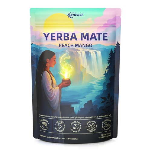 Yerba Mate Instant Tea Powder, Super Yerba MateTea for Natural Energy ...