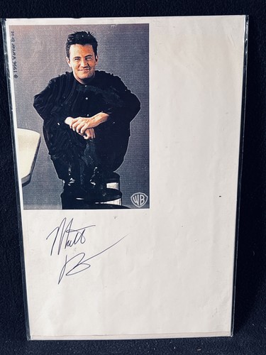 Matthew Perry autograph (90’s?) | eBay