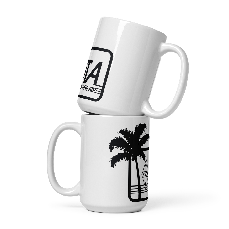 Islands on the Air - IOTA - Amateur Ham Radio White Coffee Mug Logo ...