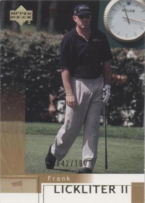 2002 Upper Deck - Frank Lickliter #22 Gold /100 for sale online | eBay