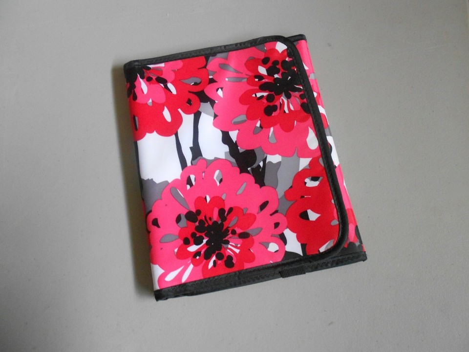 Thirty One Bold Bloom Red Fold It Up Organizer IPad/Tablet Holder--FITS ...