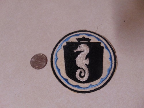 MILITARY PATCH OLDER ORIGINAL US NAVY SEAHORSE | eBay