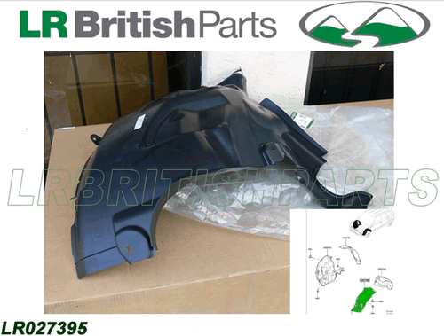 GENUINE LAND ROVER FRONT WHEELARCH SHIELD LINER RANGE ROVER EVOQUE LH ...