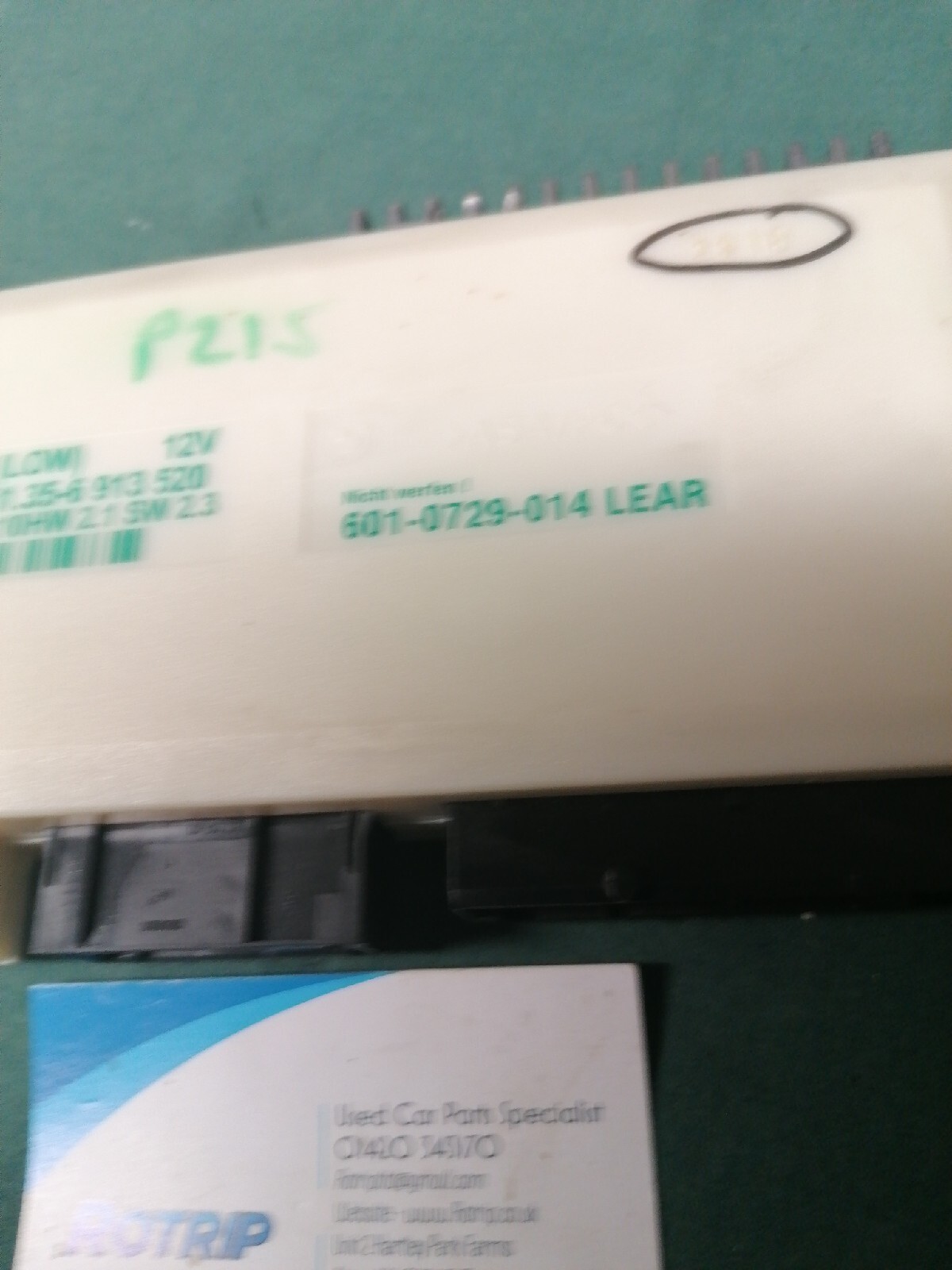 BMW E39 520i 525i Touring 2001 - GM3 Low General Body Control Module ...