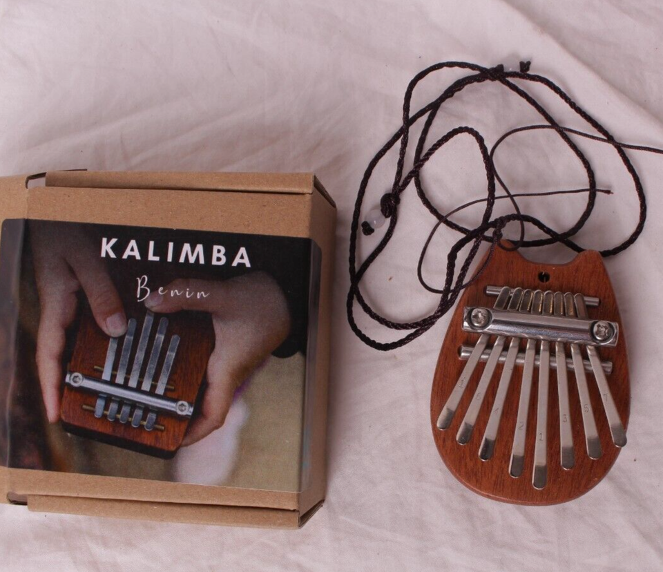 Kalimba Benin - 8 key thumb piano - | eBay