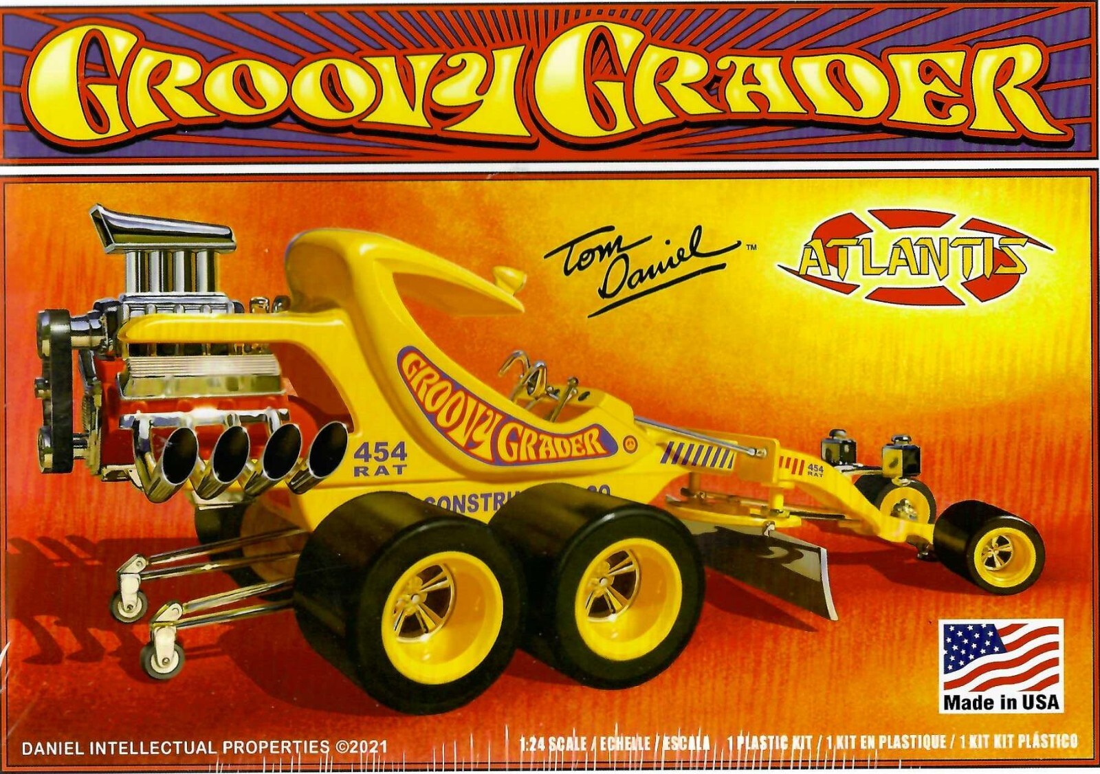 Atlantis M5697 Groovy Grader model kit | eBay