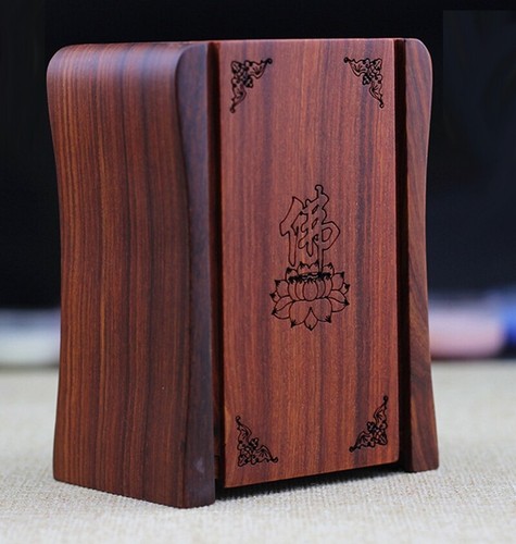Miniature Portable Rosewood Carved Altar Buddhist Statue Butsudan ...