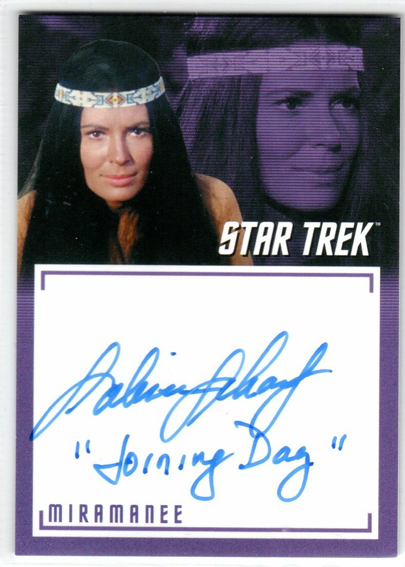 STAR TREK TOS ARCHIVES & INSCRIPTIONS A38 SABRINA SCHARF MIRAMANEE ...
