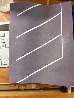 O Scale Roads Model Train Scenery Sheets - 8.5x11 + nine background ...