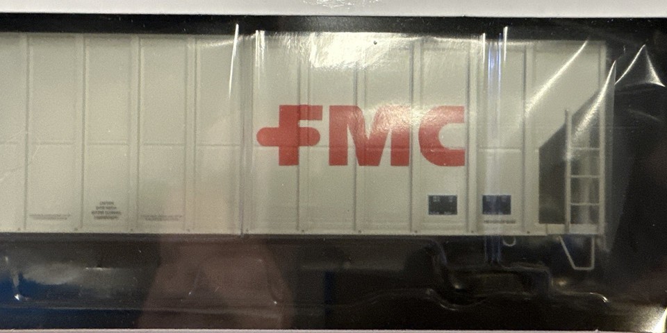 Athearn HO Scale RTR FMC 54' FMC 4700 Covered Hopper #900035 | eBay