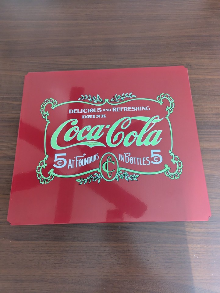 Vintage Metal Display Coca Cola Retro Kitchen Rolling Cart Collectible ...