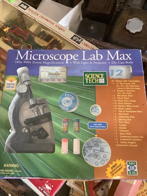 Microscope Lab Max #36683 EDU Science 100x 900x Zoom for sale online | eBay
