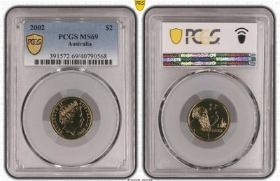 2002 Australia Two Dollar $2 PCGS - MS69 | eBay