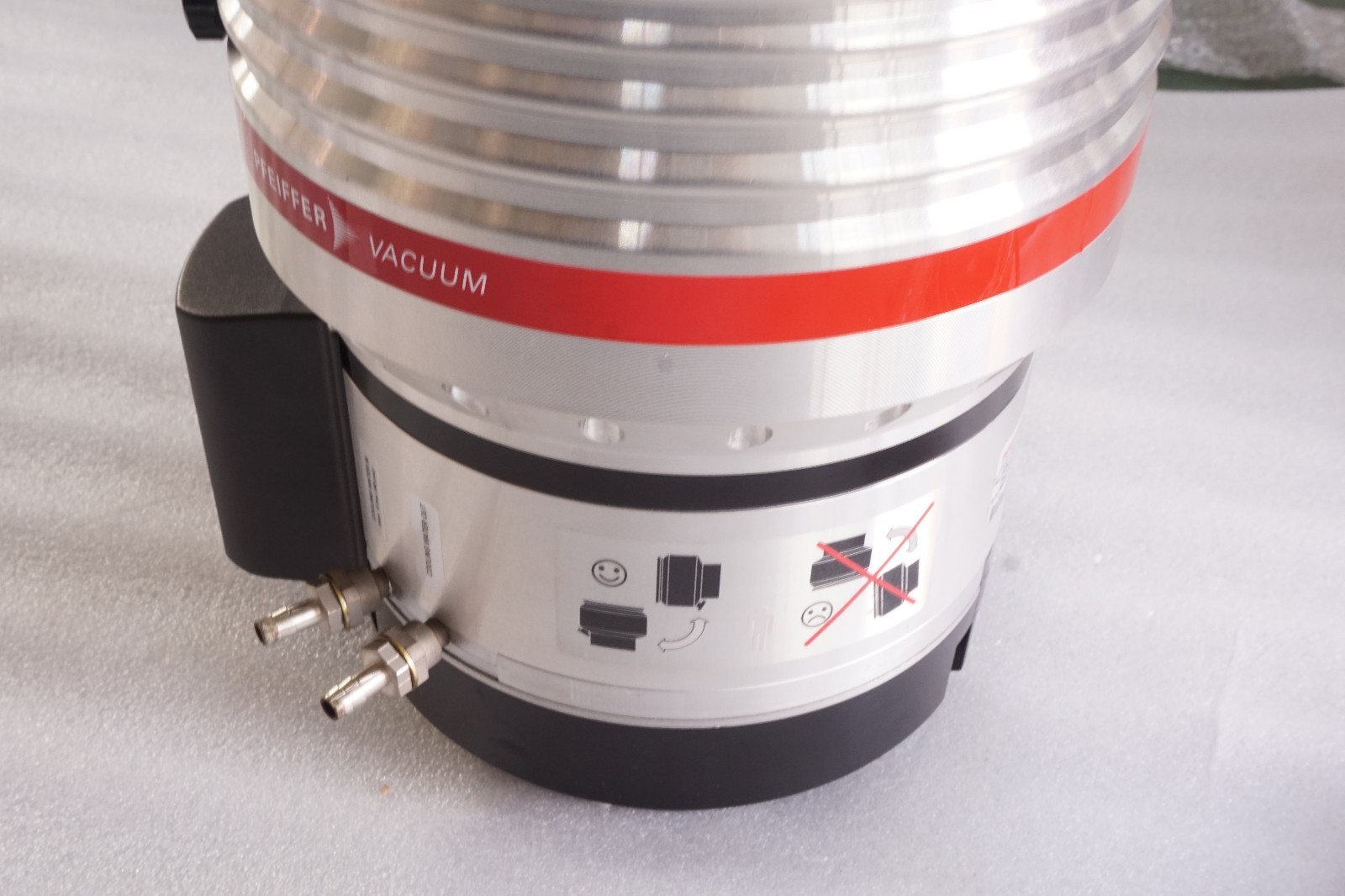 PFEIFFER TURBO VACUUM PUMP Hipace 1500 DN 250 ISO-F,3P,TC 1200 PB,DCU ...