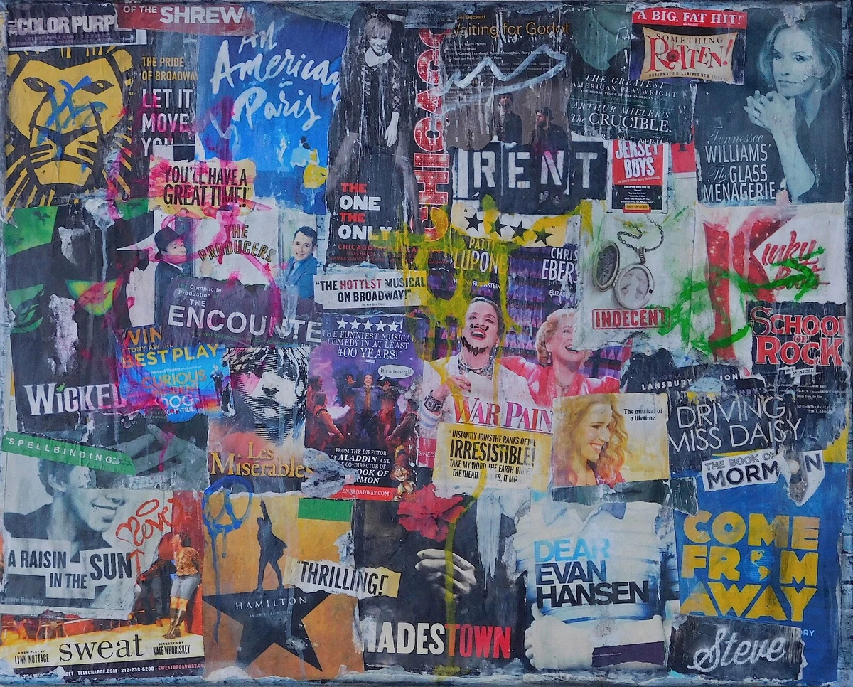 Broadway Musicals Collage