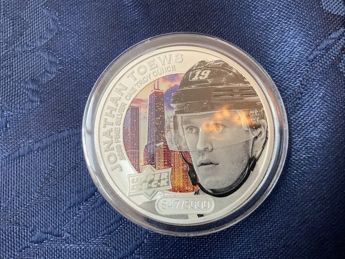 2017 U.D Grandeur 1 oz .9999 Silver Coin JONATHAN TOEWS ONLY /5000 Mint ...