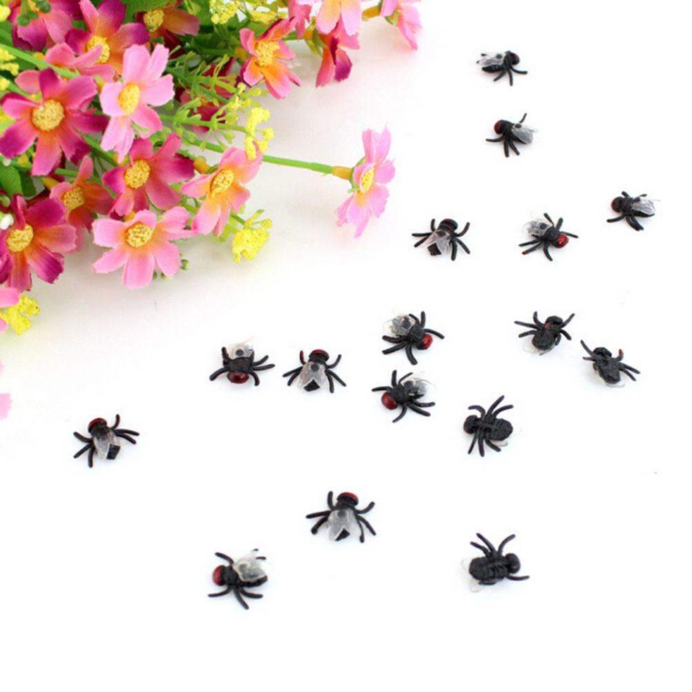 10Pcs Prank Funny Trick Joke Special Lifelike Model Fake Fly To=y= | eBay