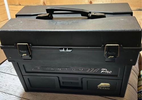 Vintage Plano Phantom Pro Tackle Box-Fishing Tool Box Large- Multi ...