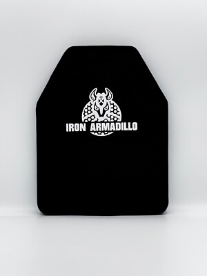 IRON ARMADILLO® Level III+ Ceramic Rifle Armor Plate 10x12 stop M855 ...