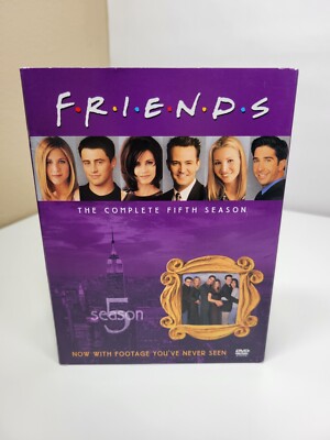 4 DVD SET-FRIENDS-THE COMPLETE FIFTH SEASON-TELEVISION SERIES | eBay