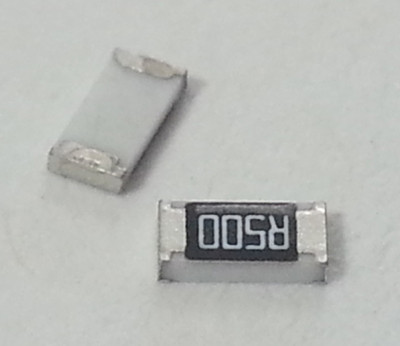 50 SEI Stackpole Current Sense Resistors 0.5 Ohms 1/2W 1% 1206 ...