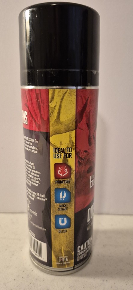 Buck Bomb Doe N Estrus Hunting Premium Deer Urine Spray Can 2 count 6 ...