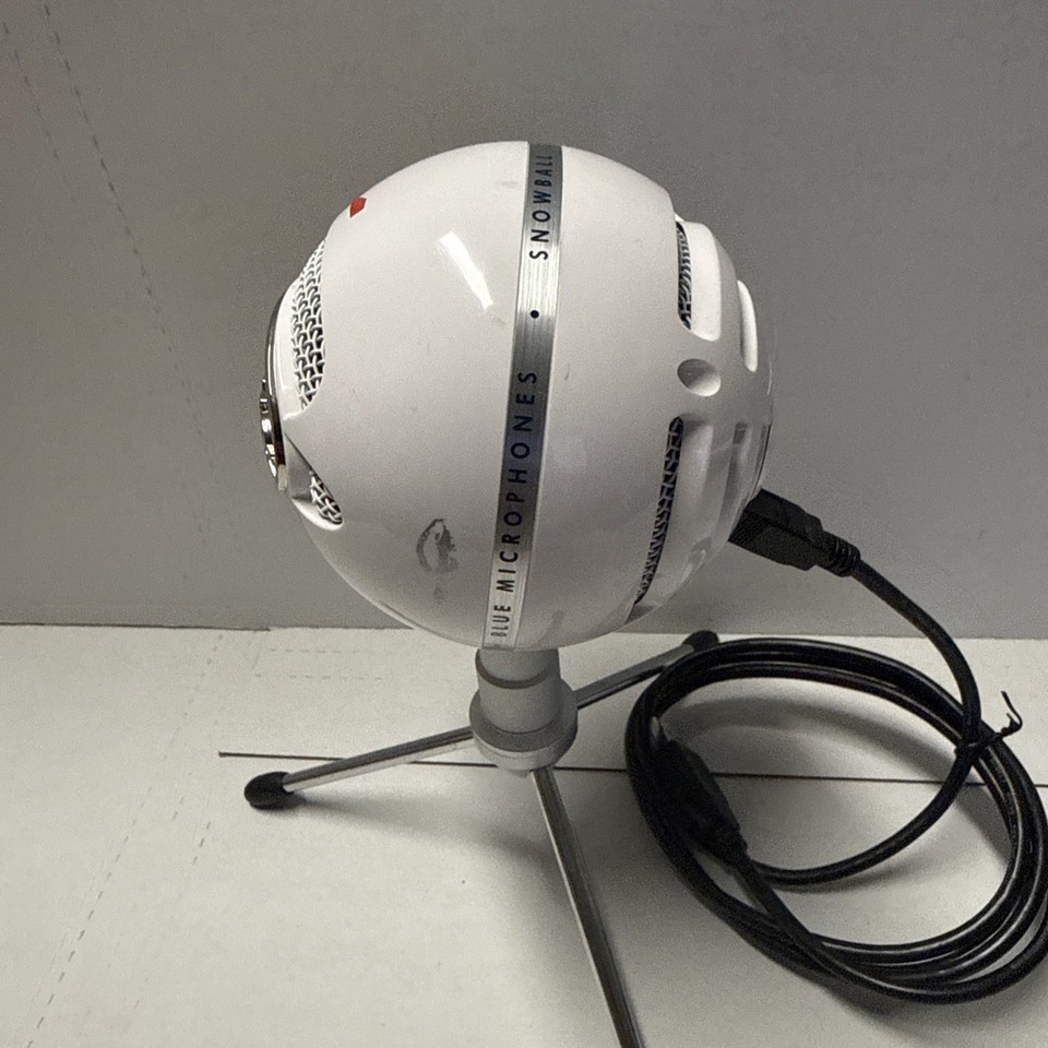 Blue Microphones Snowball Ice White Plug & Play USB Condenser ...