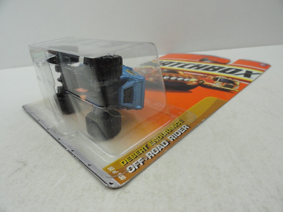 2010 Matchbox #92 Off-Road Rider (Blue #76) | eBay