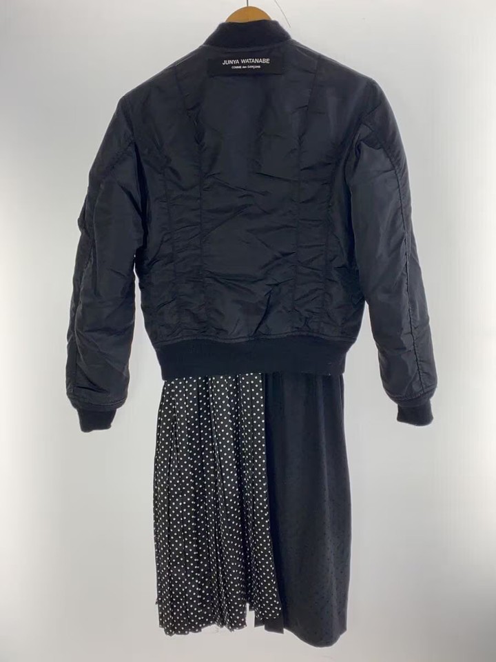 JUNYA WATANABE COMME des GARCONS Docking MA 1 Jacket S Polyester BLK Solid JD J0 | eBay