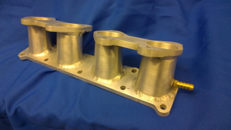Ford Duratec Inlet manifold for Weber/Jenvey DCOE Throttle bodies ...