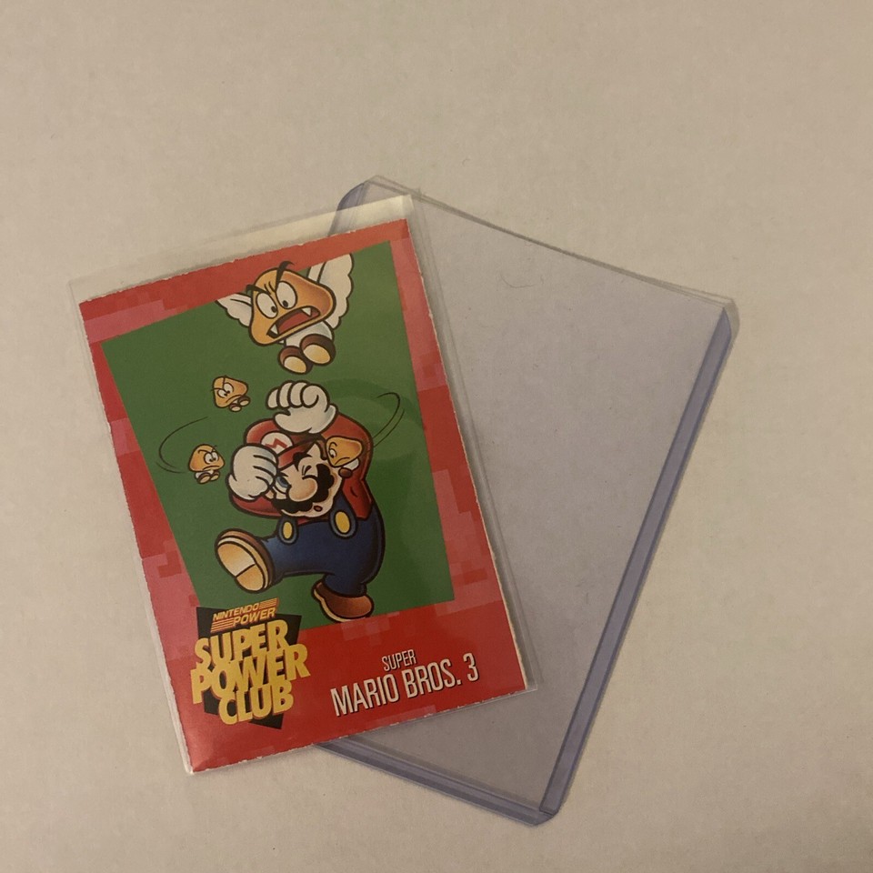 Nintendo Power Super Power Club Super Mario Bros 3 Trading Card #6 In ...