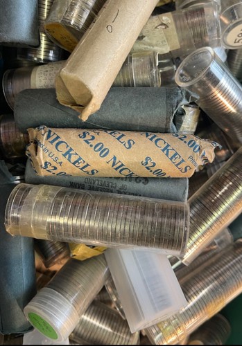 ROLL of 1956-1968 Unc Jefferson Nickels BU Hoard Lot Collection | eBay