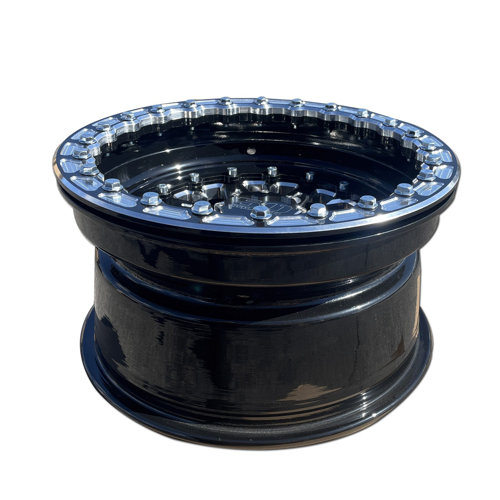 Polaris Beadlock Wheel 503 4x156 5/3 5/5 Offset 15x8 15x10 Aluminum SxS ...