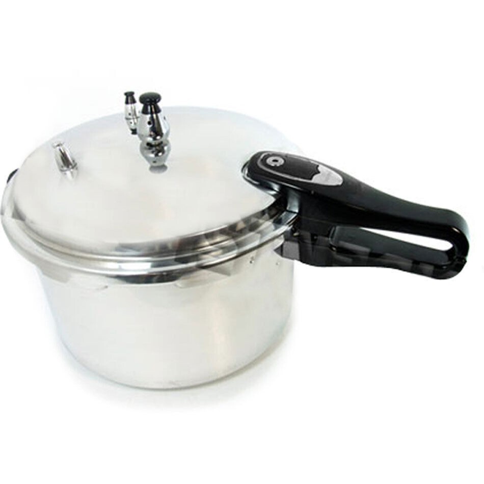 NEW 9 LITRE PRESSURE COOKER ALUMINIUM KITCHEN COOKING STEAMER CATERING ...
