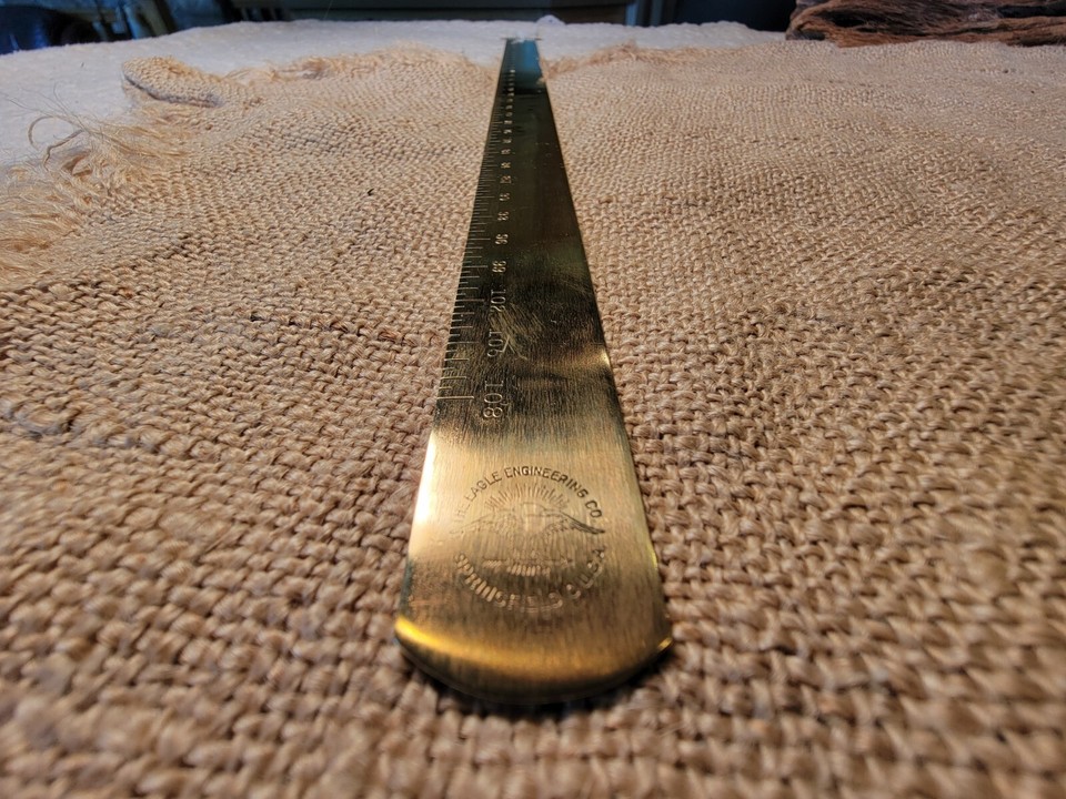 ANTIQUE EAGLE ENGINEERING CO SPRINGFIELD OHIO RULER 20" DELI BUTCHERS ...